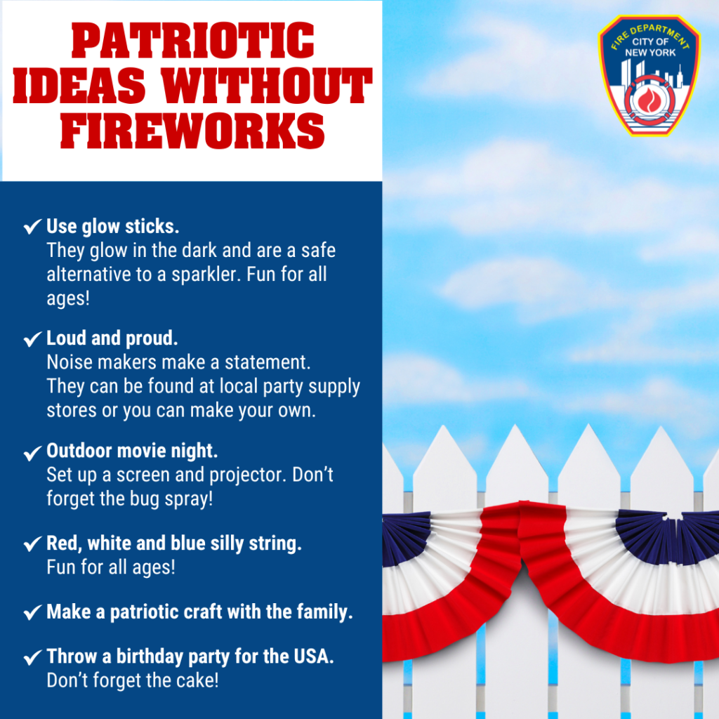 Fireworks Safety Tips - FDNY Smart